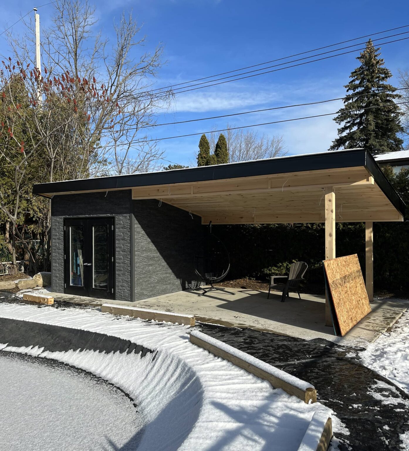 Fabrication de cabanon Rive-Nord ǀ Cabanon Laval ǀ Cabanons S. A.